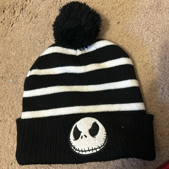 Hot Topic | Other | Nightmare Before Christmas Beanie | Poshmark